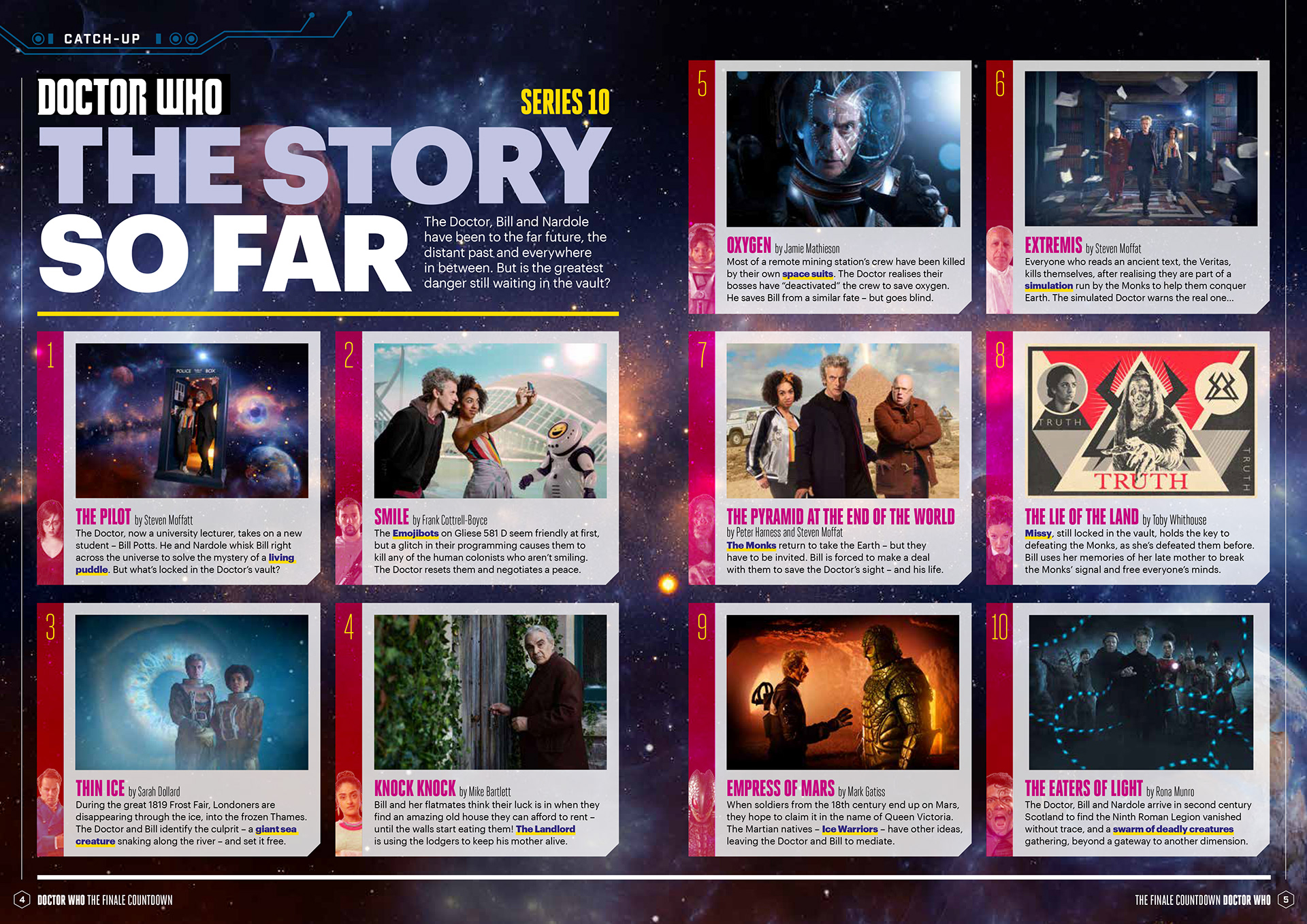 Paul Lang - Doctor Who – The Finale Countdown magazine
