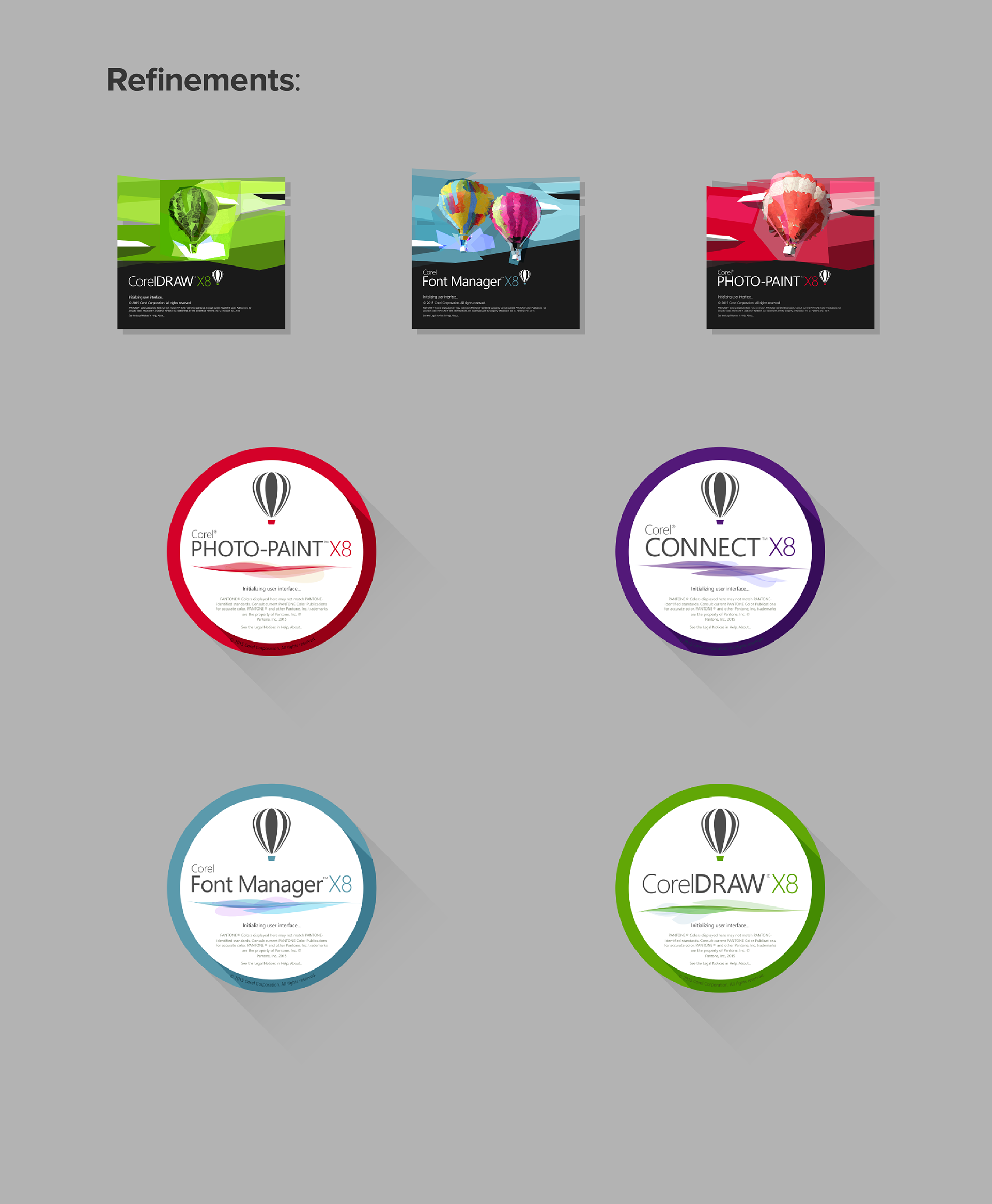 Edward Solodukhin - CorelDraw Graphics Suite X8 Splash screens