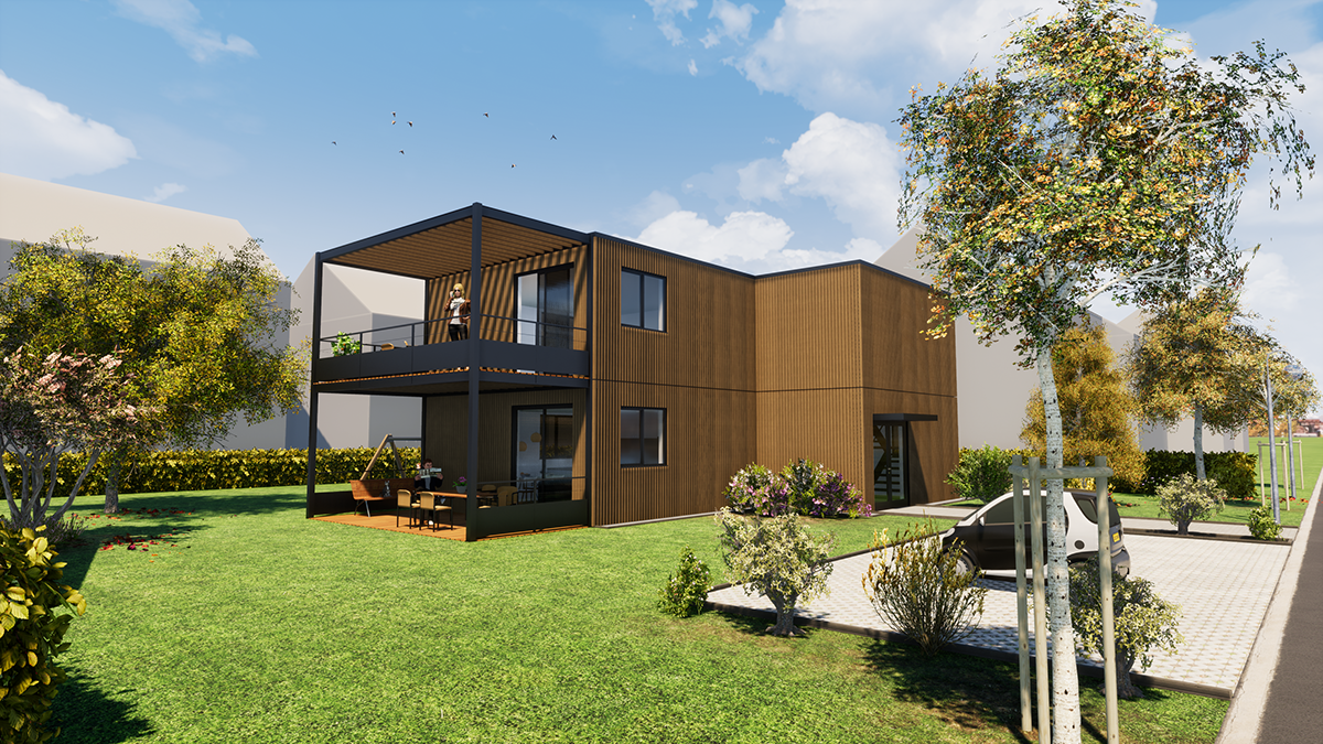 Banice Architectes - Social Housing // Modular Construction