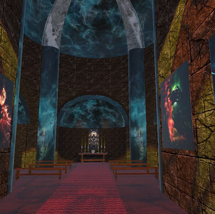 Jason McKenzie Art - Vampire Temple