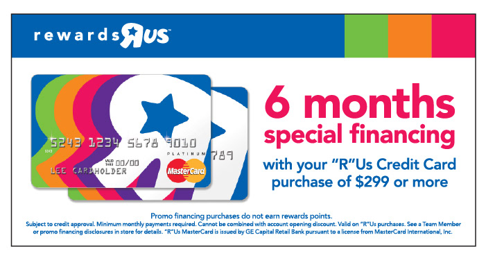 House 22, LLC - Graphic Design + Branding - Toys"R"Us Credit + Rewards Card