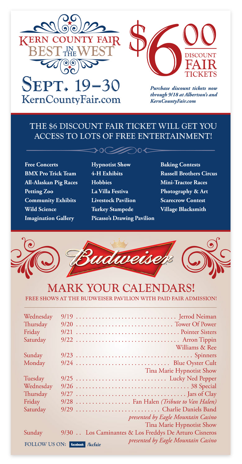 Deedra Anderson - Kern County Fair Ad Campaign