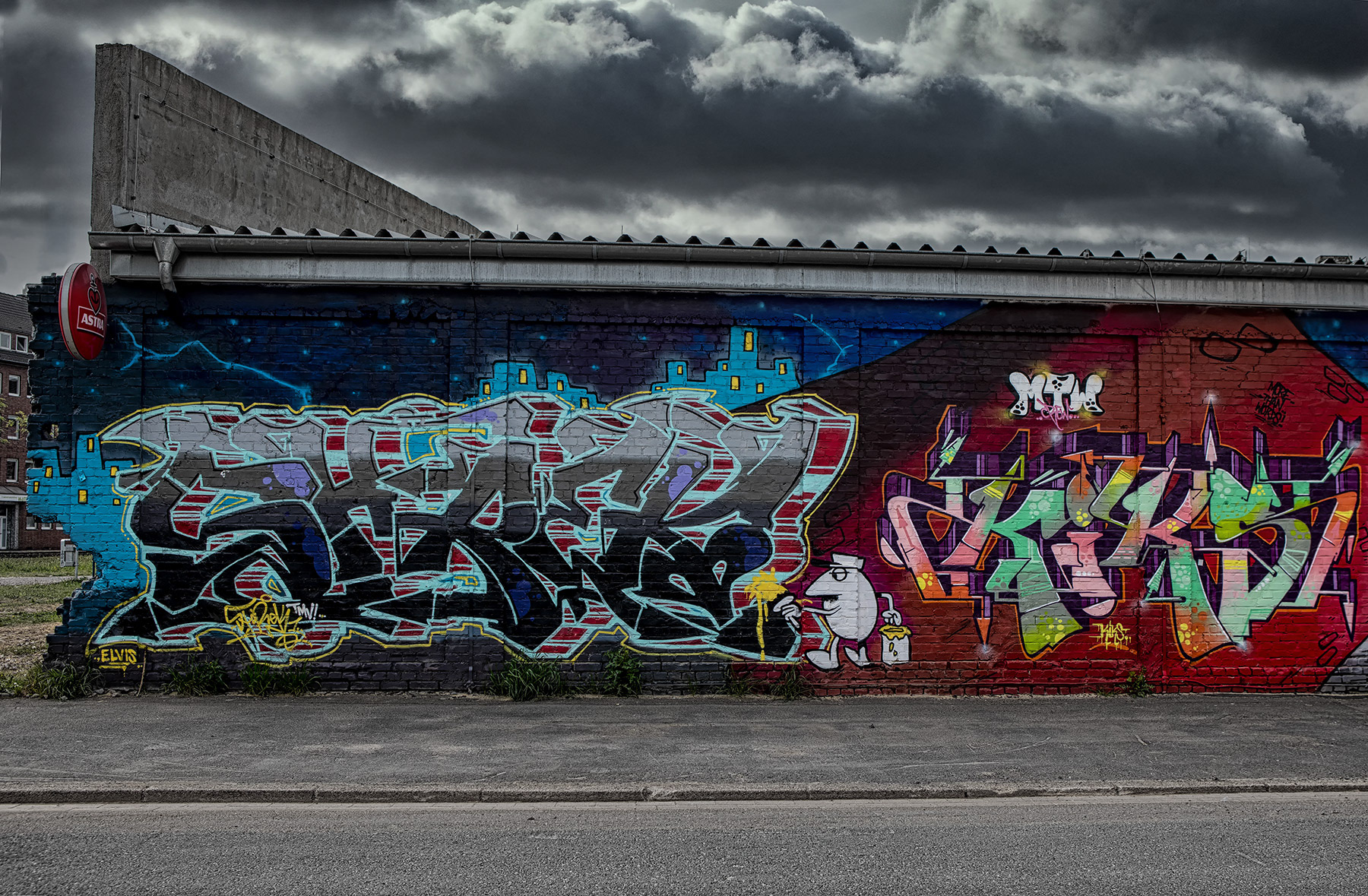 Rainer Kampmann - Graffitie