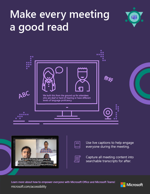 Zenia Wei - Posters - Microsoft Team