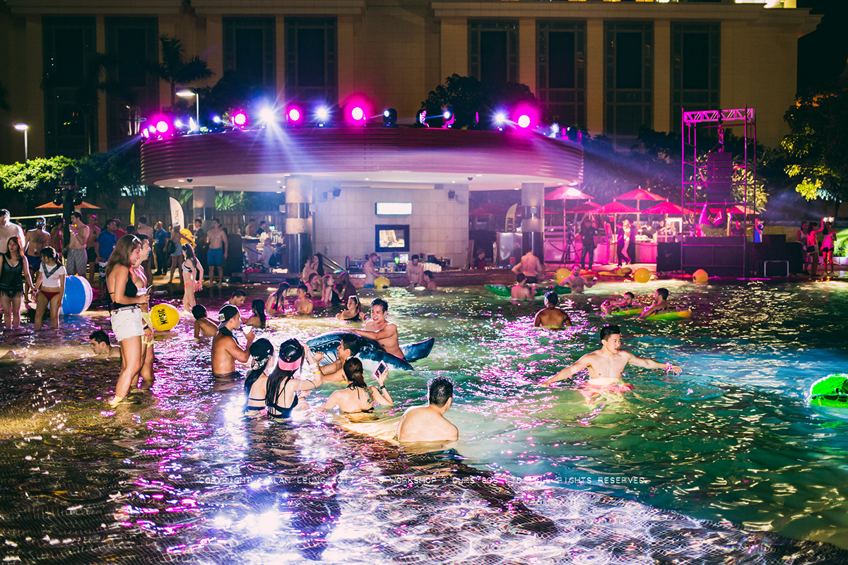 Alan Leung 2 - Born Out of Music Pool Party at the Hard Rock Hotel