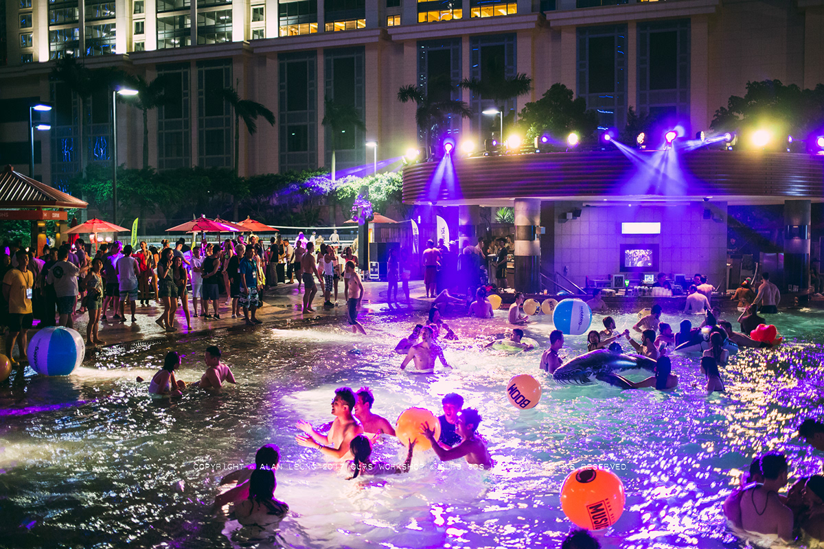 Alan Leung 2 - Born Out of Music Pool Party at the Hard Rock Hotel