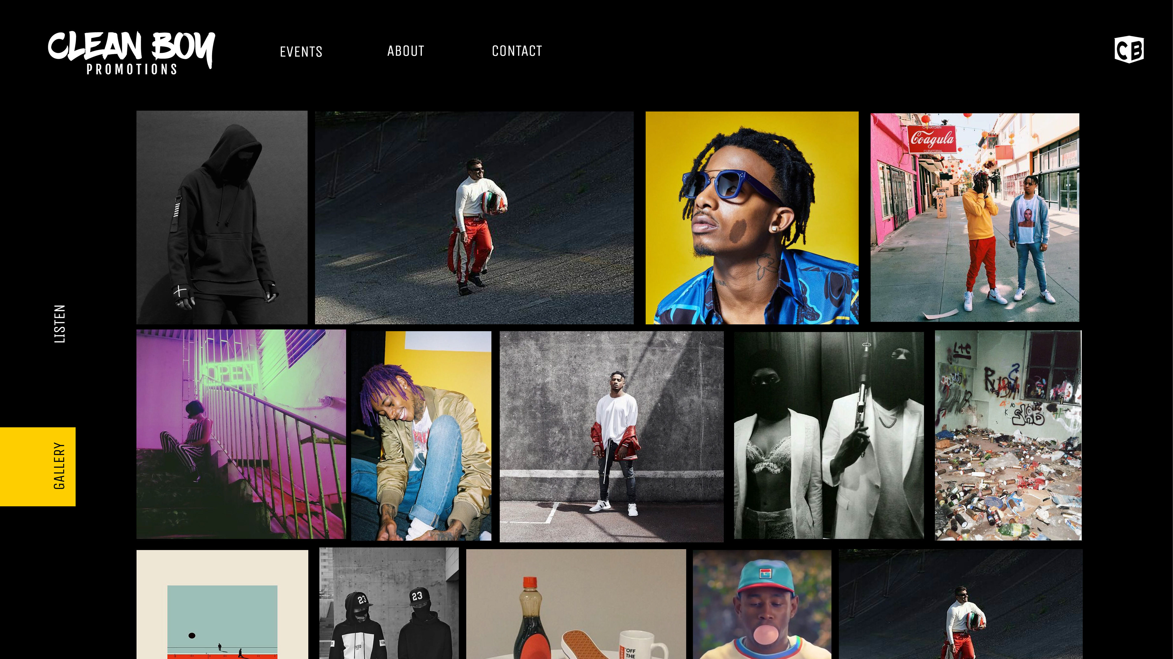 Jessica Sayeg // Portfolio - Clean Boy Promotions