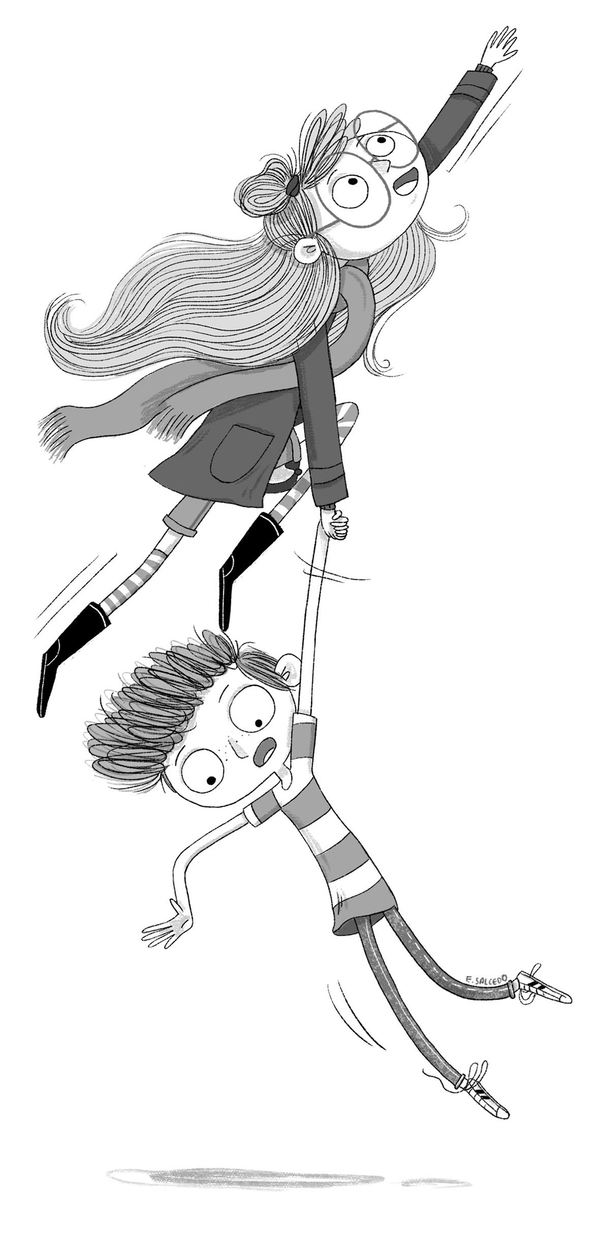 Erica Salcedo Illustration - Kid Normal series