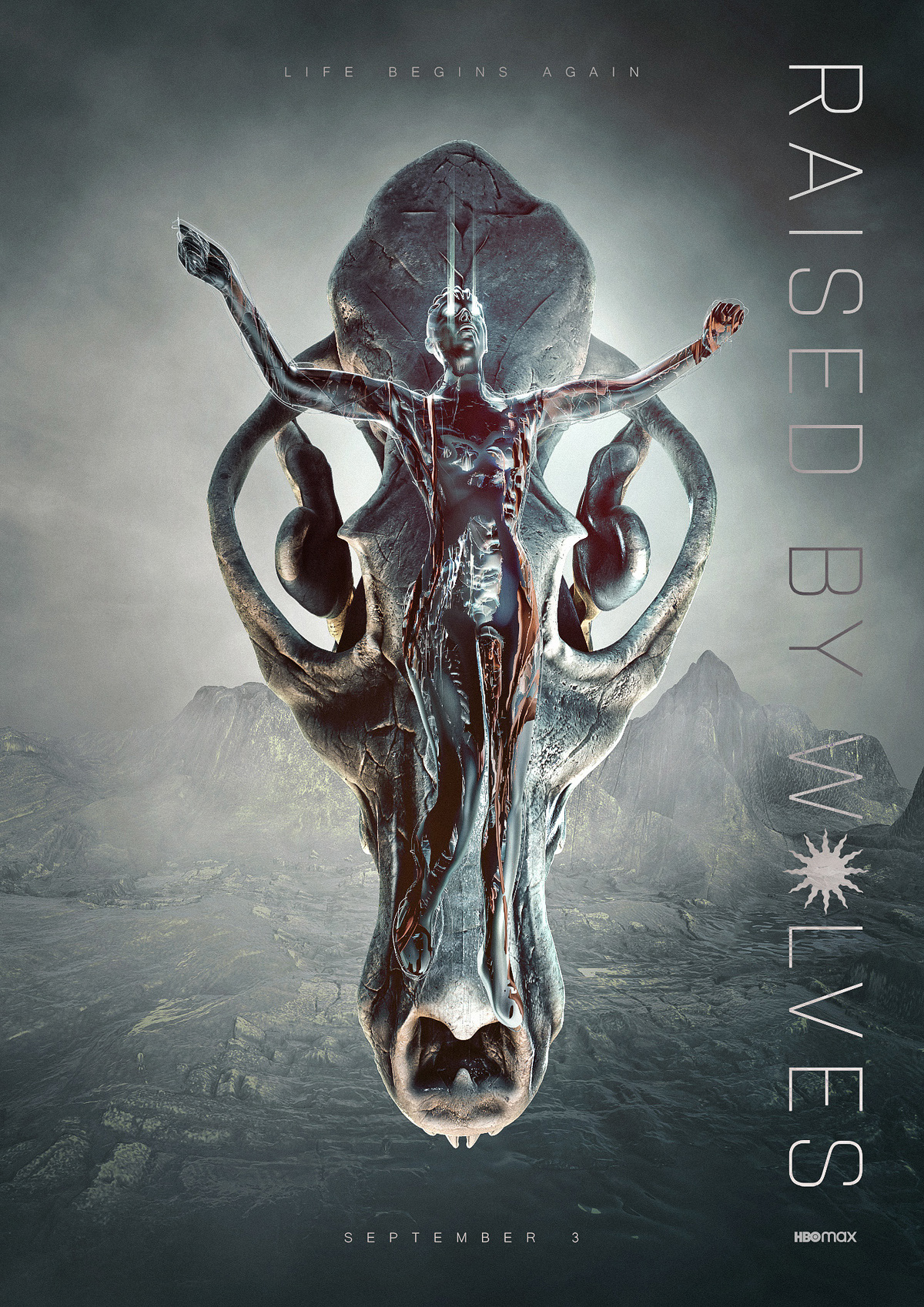 Dokodemo - Raised by Wolves - Alternative posters