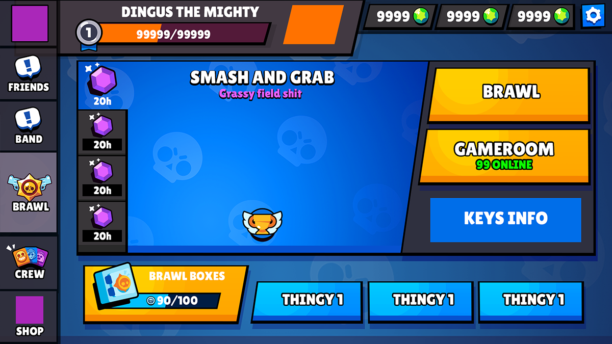 Phillip Lockwood - BRAWL STARS UI/UX