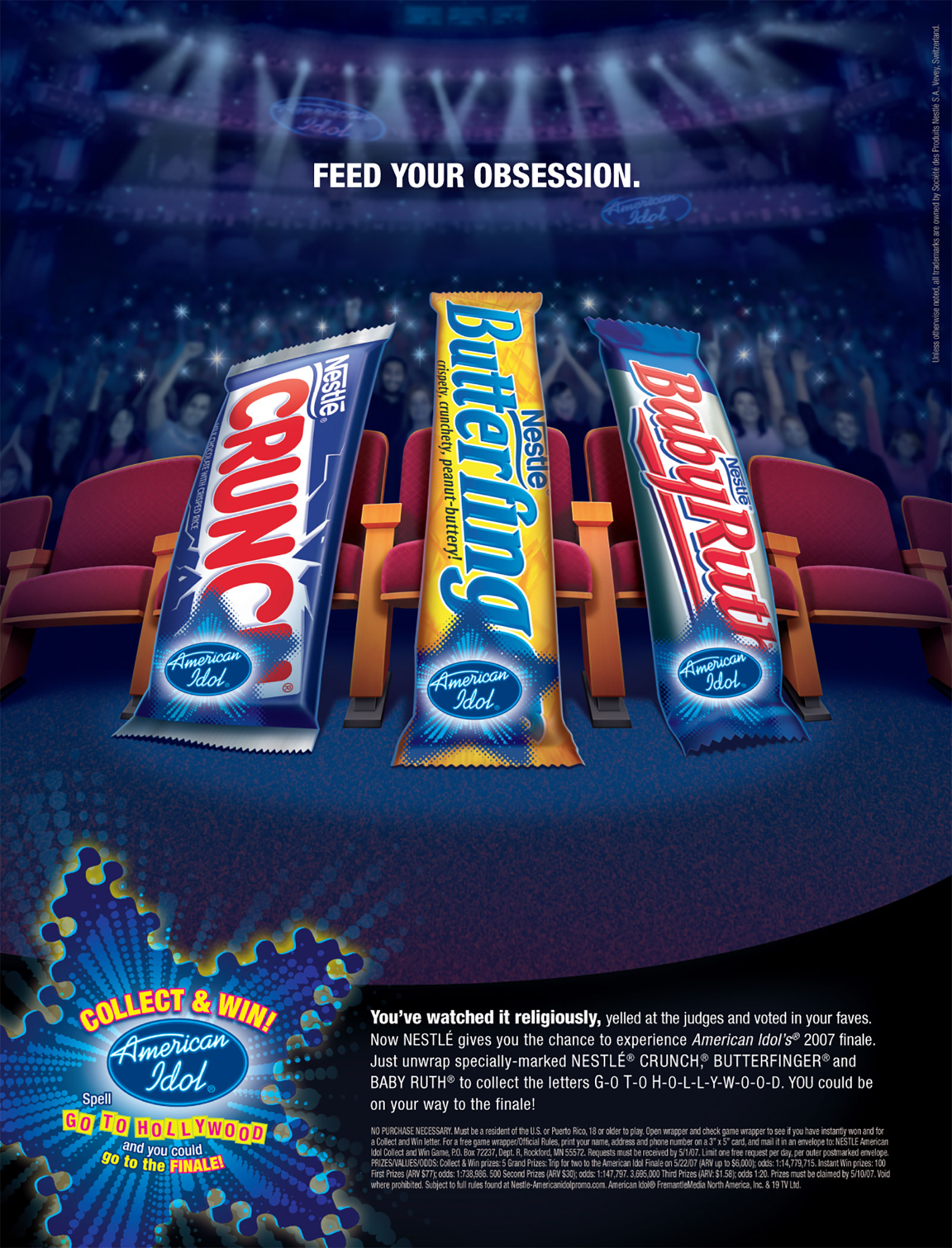 Brand Imagination - Nestle Candy + American Idol : Feed Your Obsession