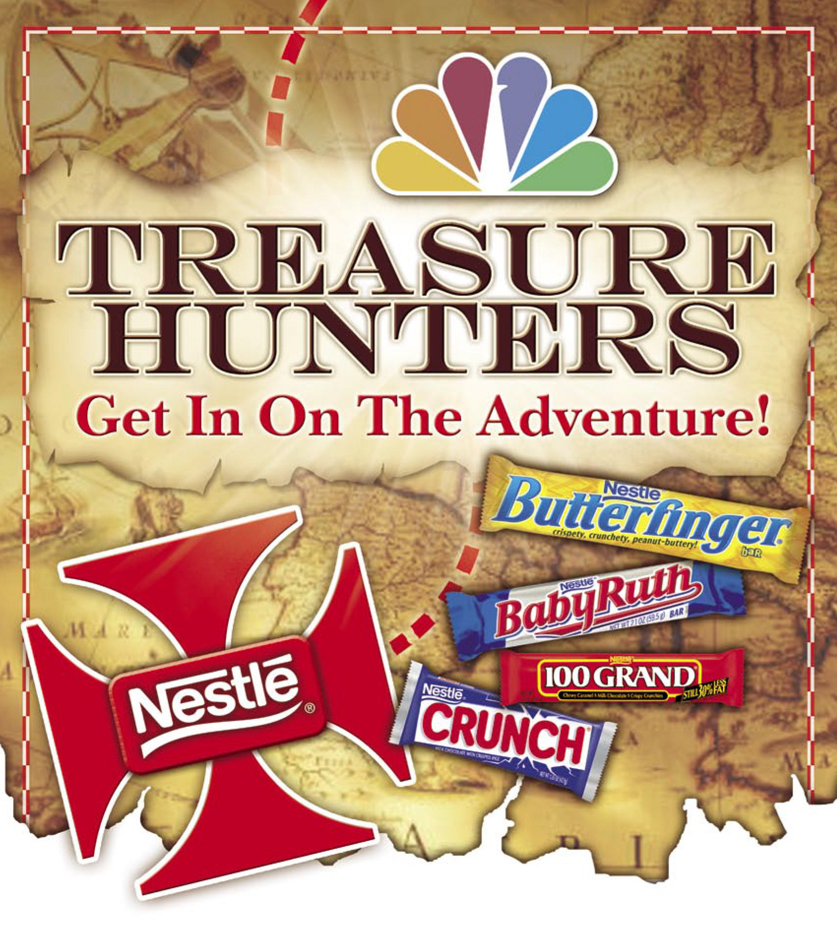Brand Imagination - Nestle Candy and NBC : Treasure Hunters Promotion