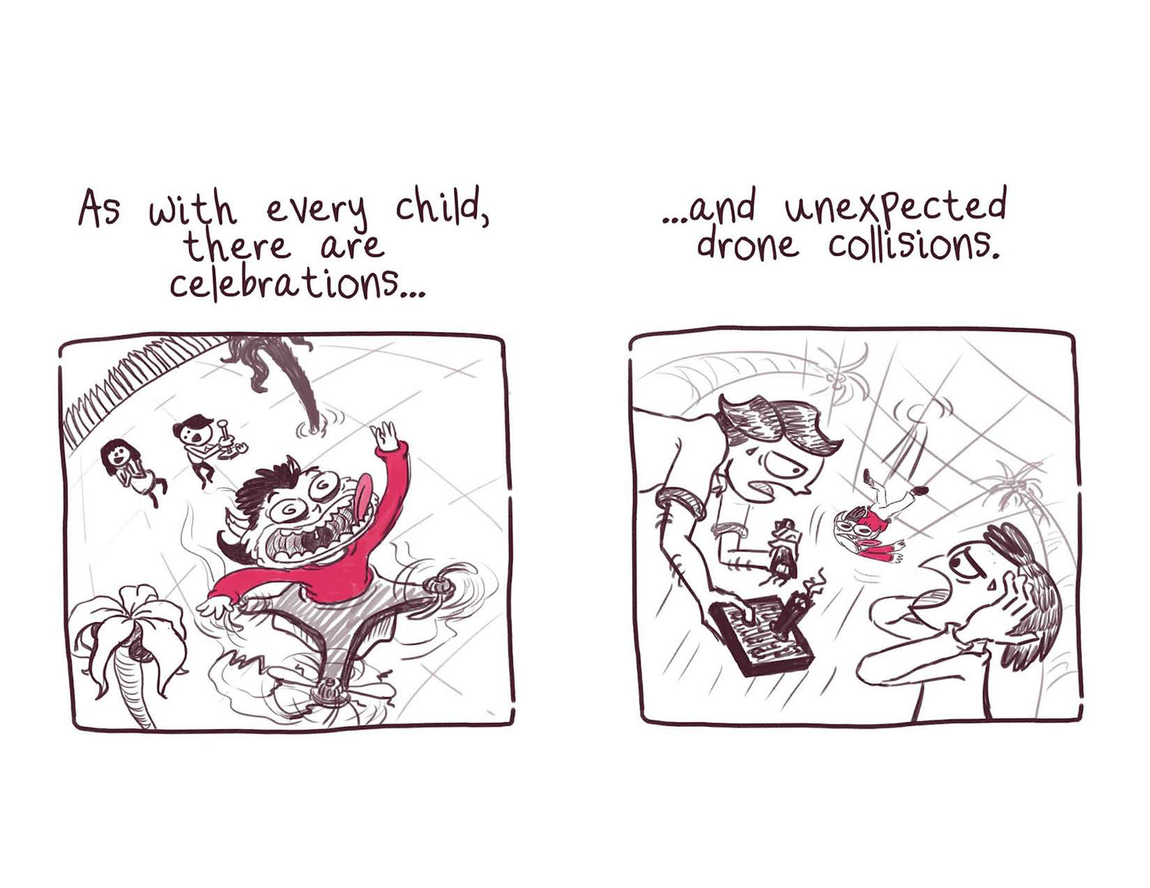 Marie Cheng - "Raising the Gremlin Child" - A Minicomic