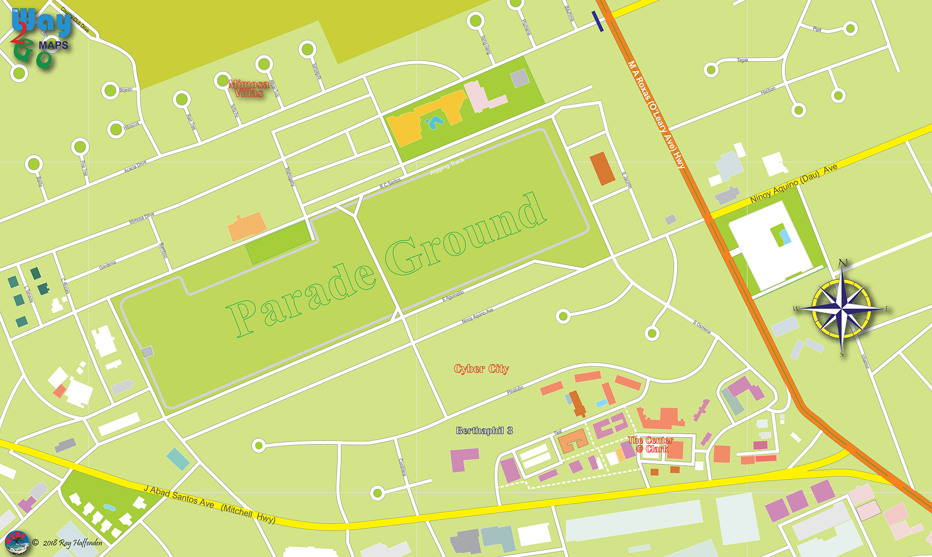 Angeles City Maps - Clark