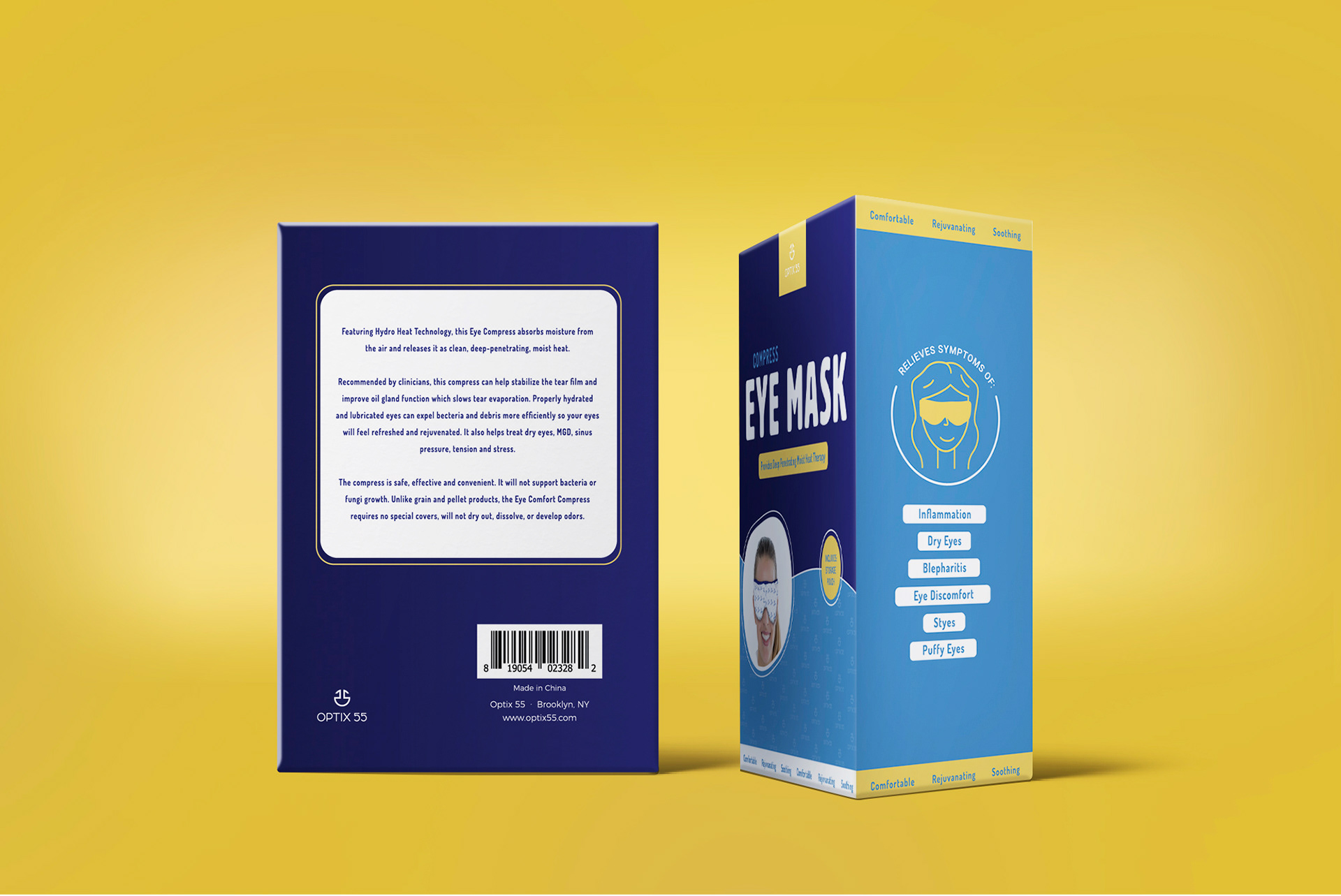 shapes - Eye Mask Packaging