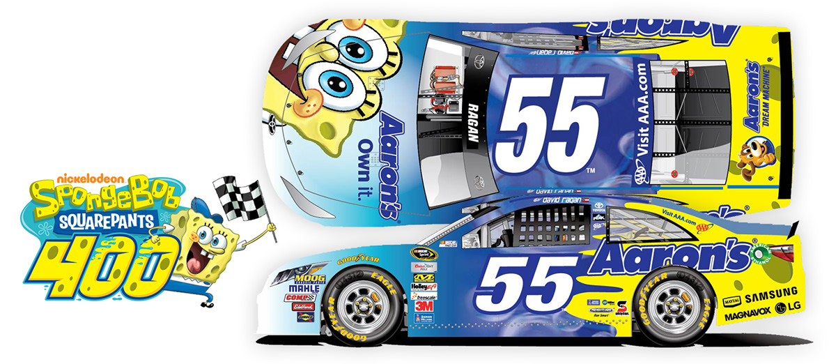 Anthony Petrie - SpongeBob Squarepants NASCAR 400 Style Guide