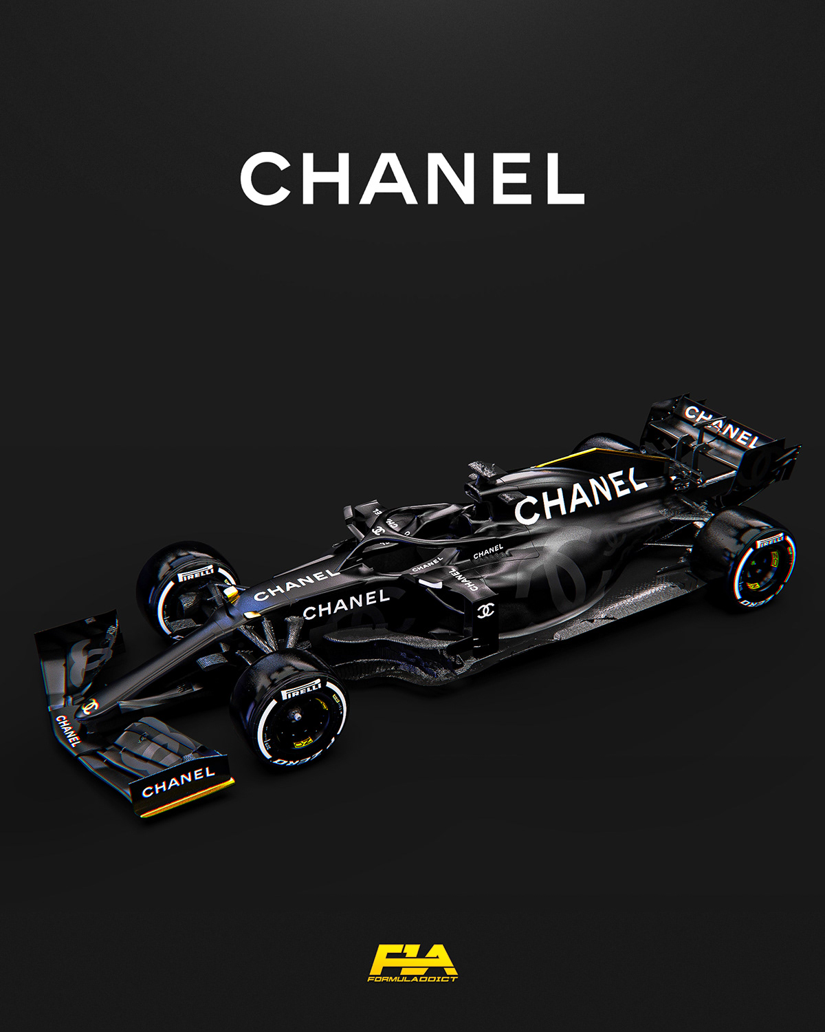 EFE AKCAY - FORMULA ADDICT Social Graphics