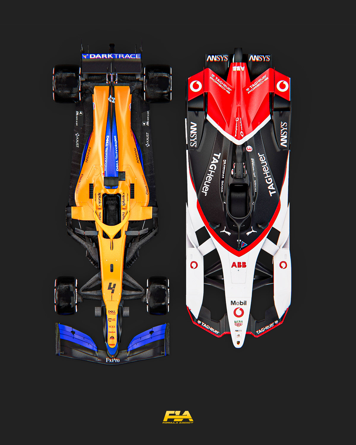 EFE AKCAY - FORMULA ADDICT Social Graphics