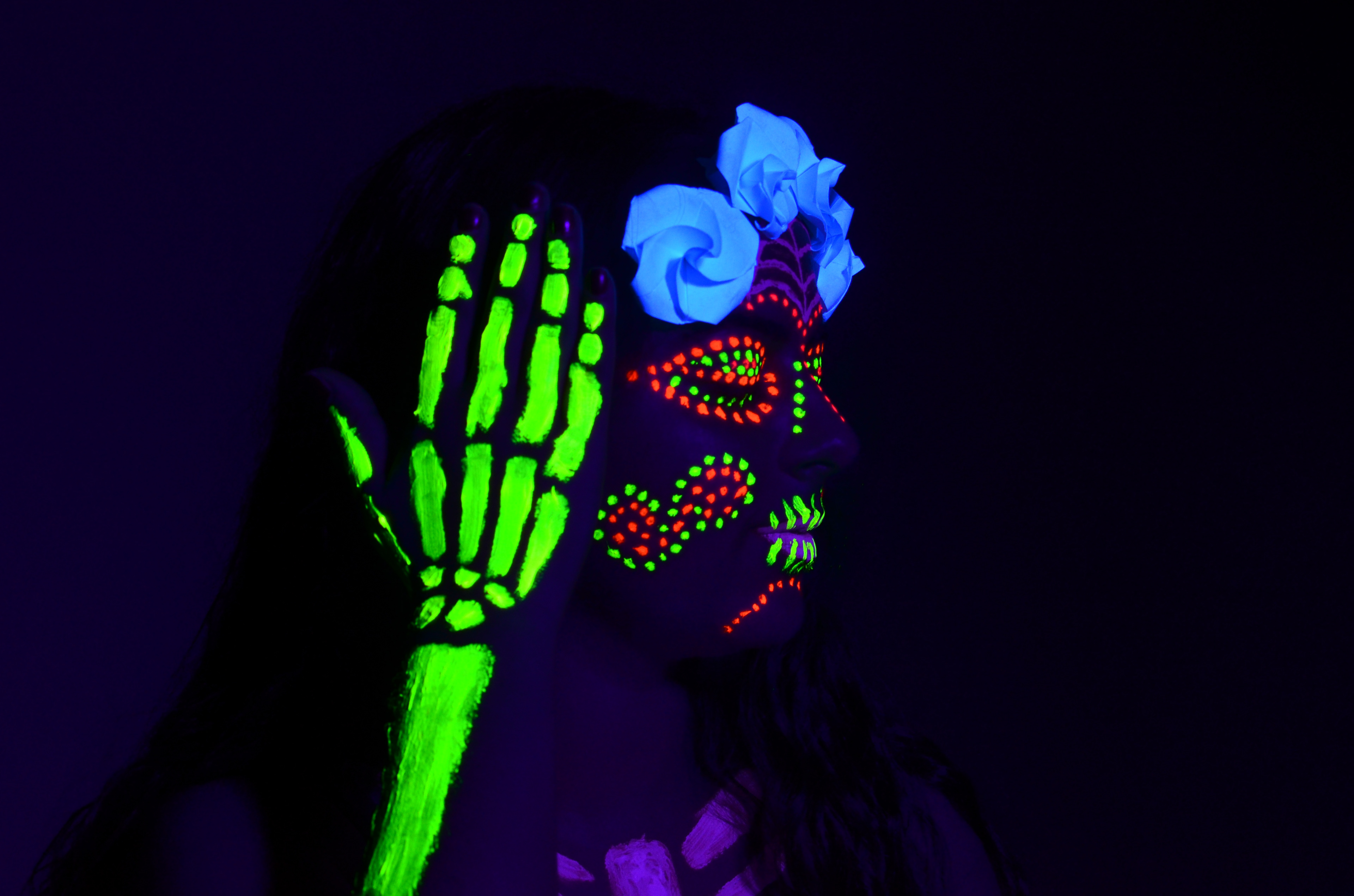Karen Benabib - Fotografía artística- Catrina Neón