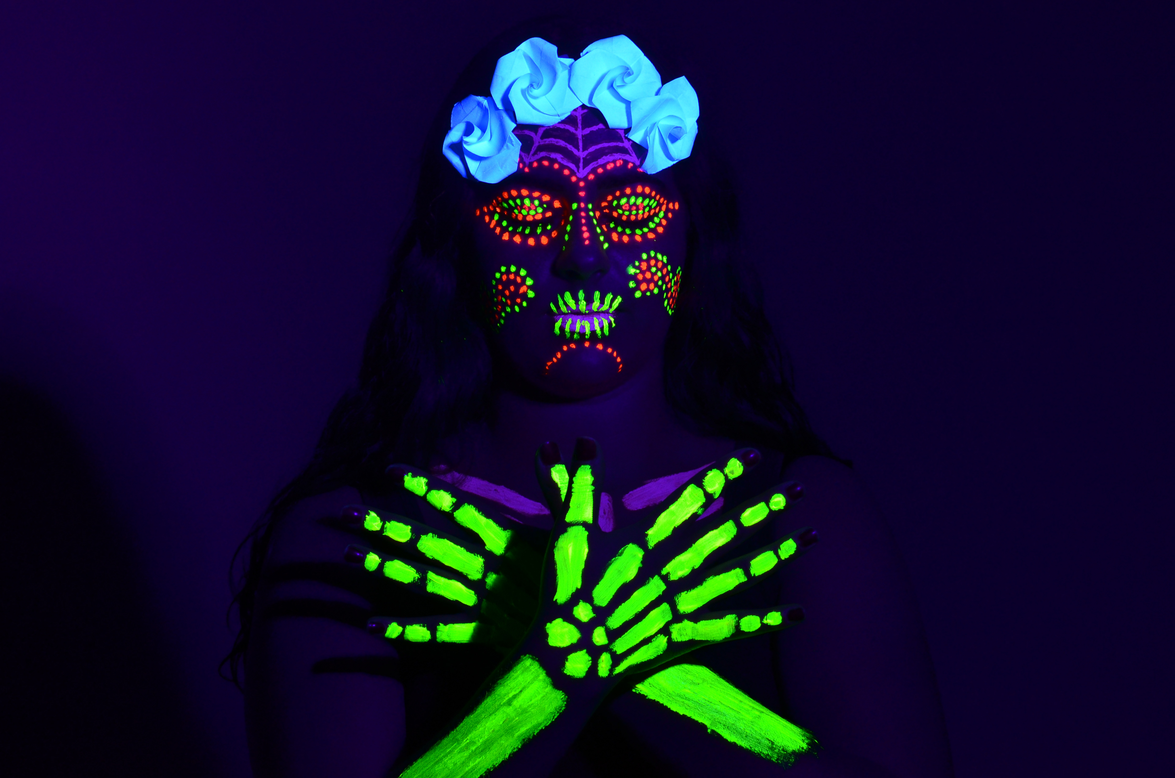Karen Benabib - Fotografía artística- Catrina Neón