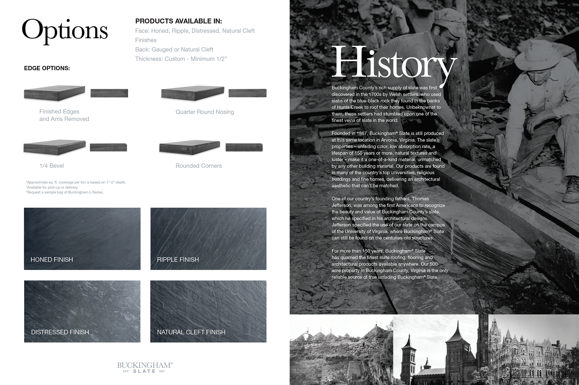 Marybeth Wydock - Buckingham Slate Architectural Products brochure