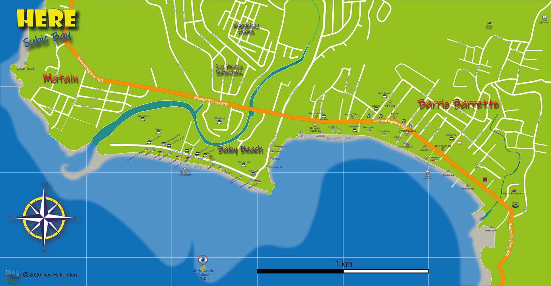 Subic Bay Maps - Maps