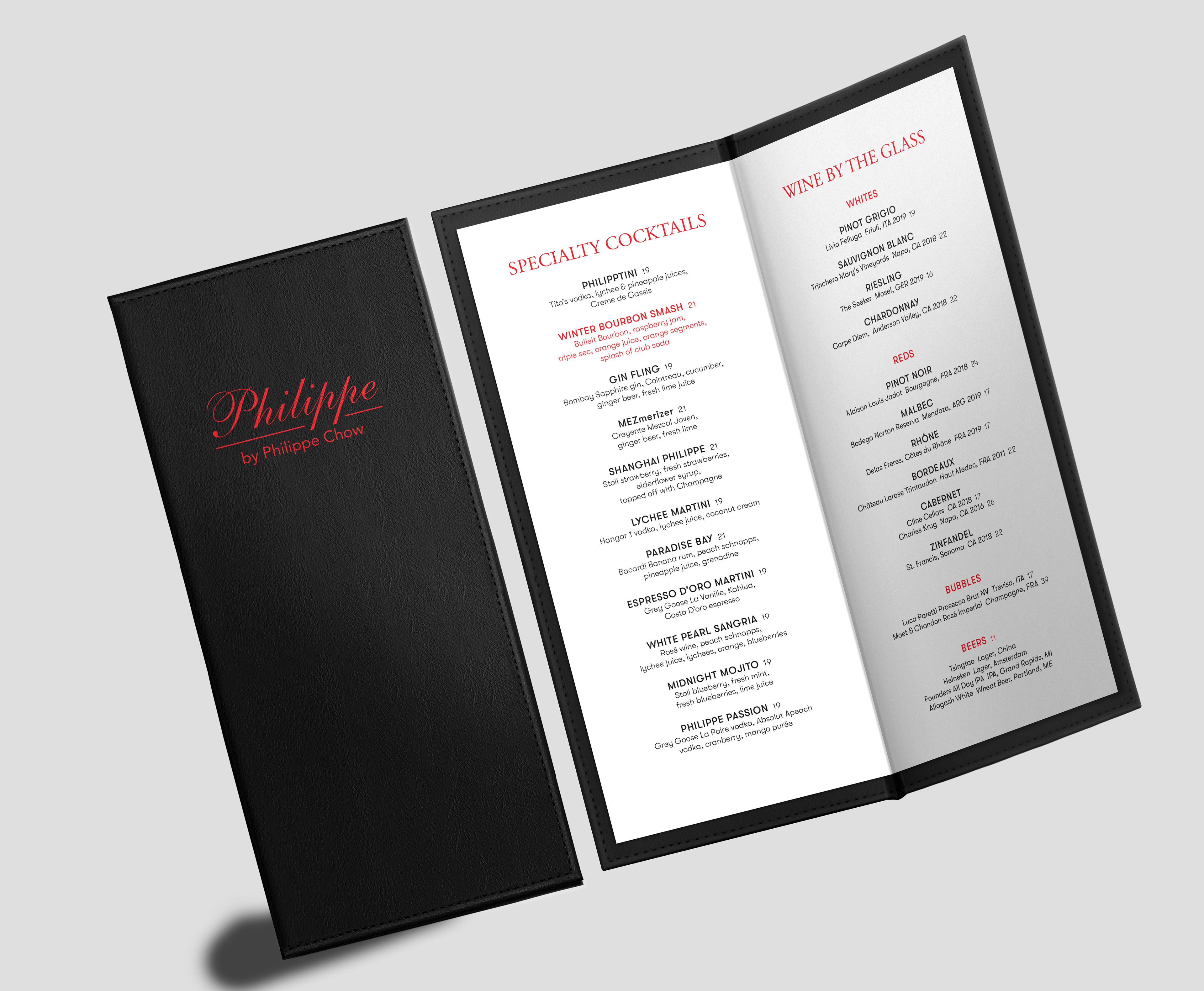 Philippe Restaurant Menu