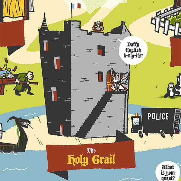 The Art of Ian Glaubinger - Monty Python & the Holy Grail