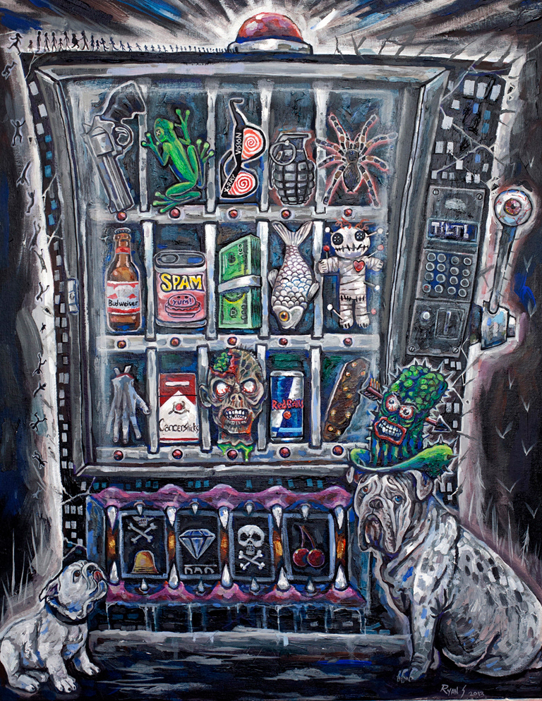 The Art of Ryan Smoluk - Candy Bandit