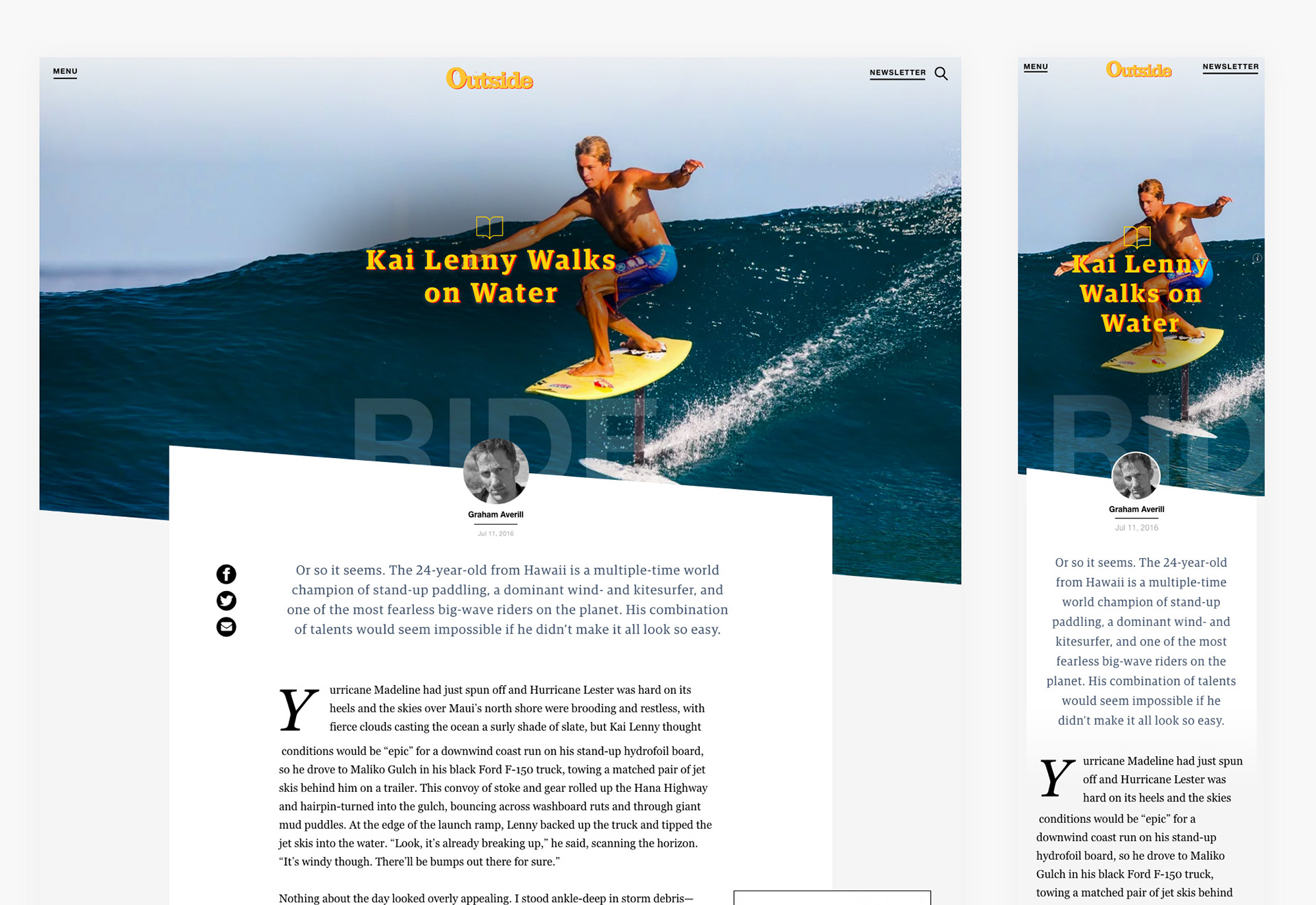 daniel boguszewski - Longform Article Redesign
