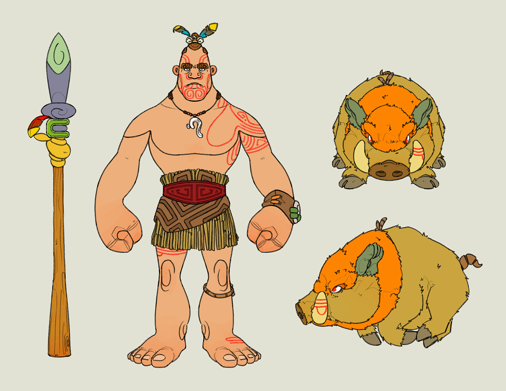 Térmica Animation Studio - Maorí