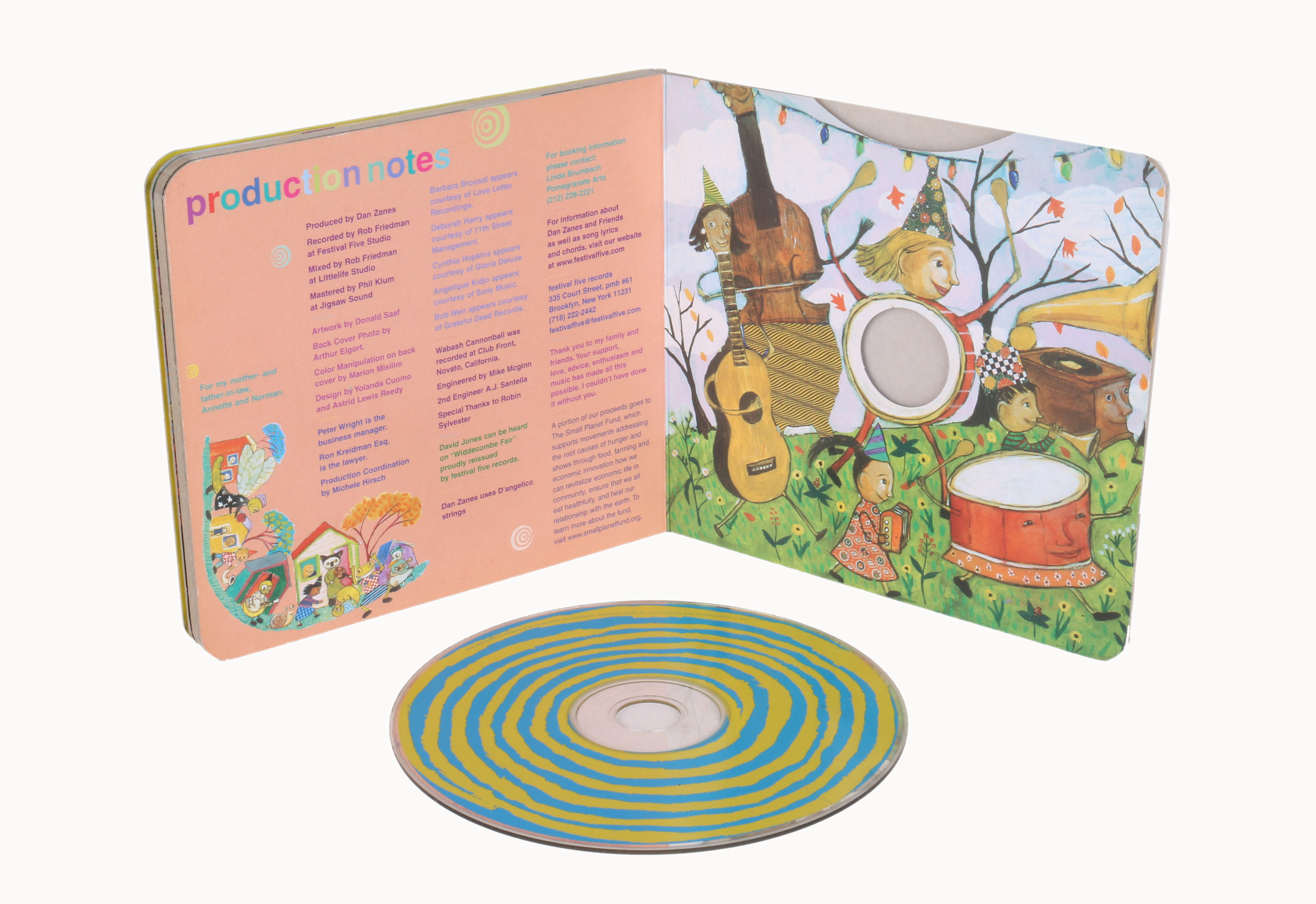 Astrid Lewis Design - Dan Zanes and Friends: House Party!