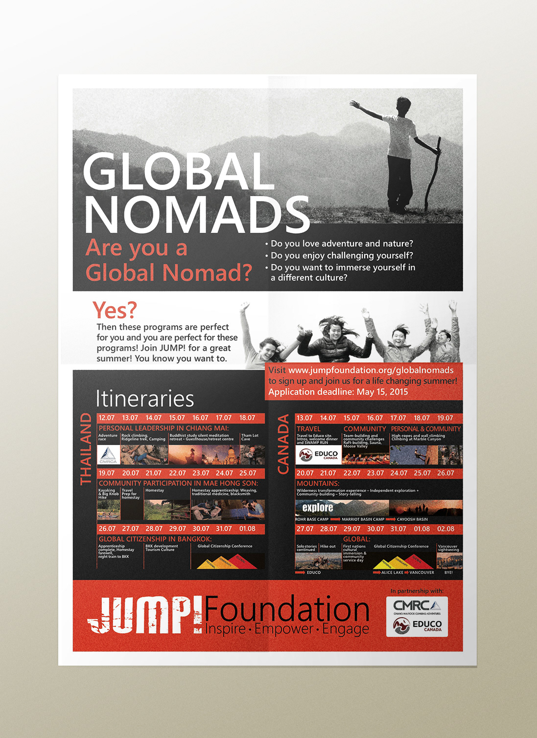 Rob Royall - Global Nomads 2015 Posters & Web Ads