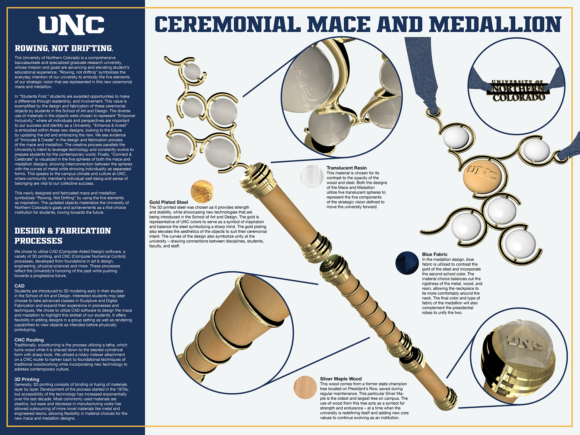 Cade Baker - Ceremonial Mace & Medallion