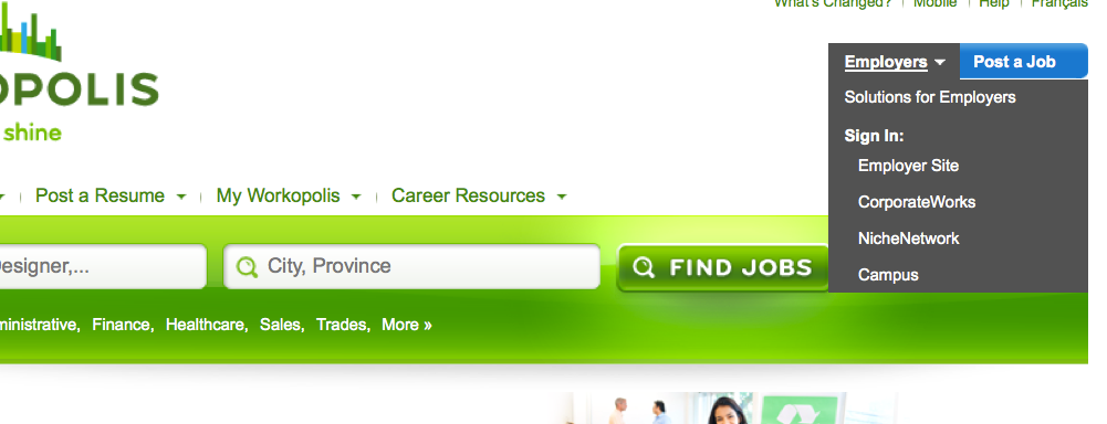 Welcome to Adam's Portfolio - Workopolis Canada