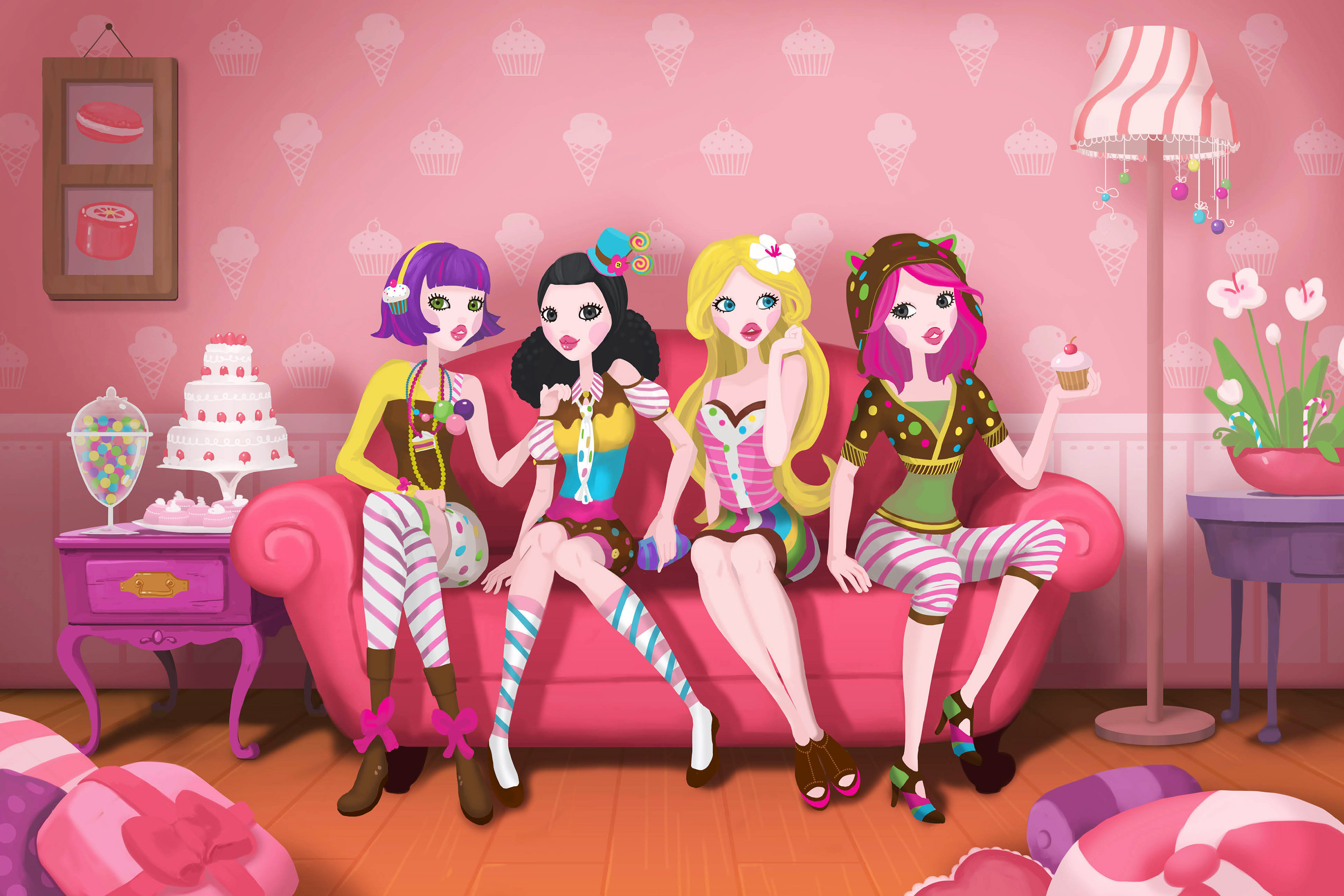 Irene Suh Art - Pink Fizz