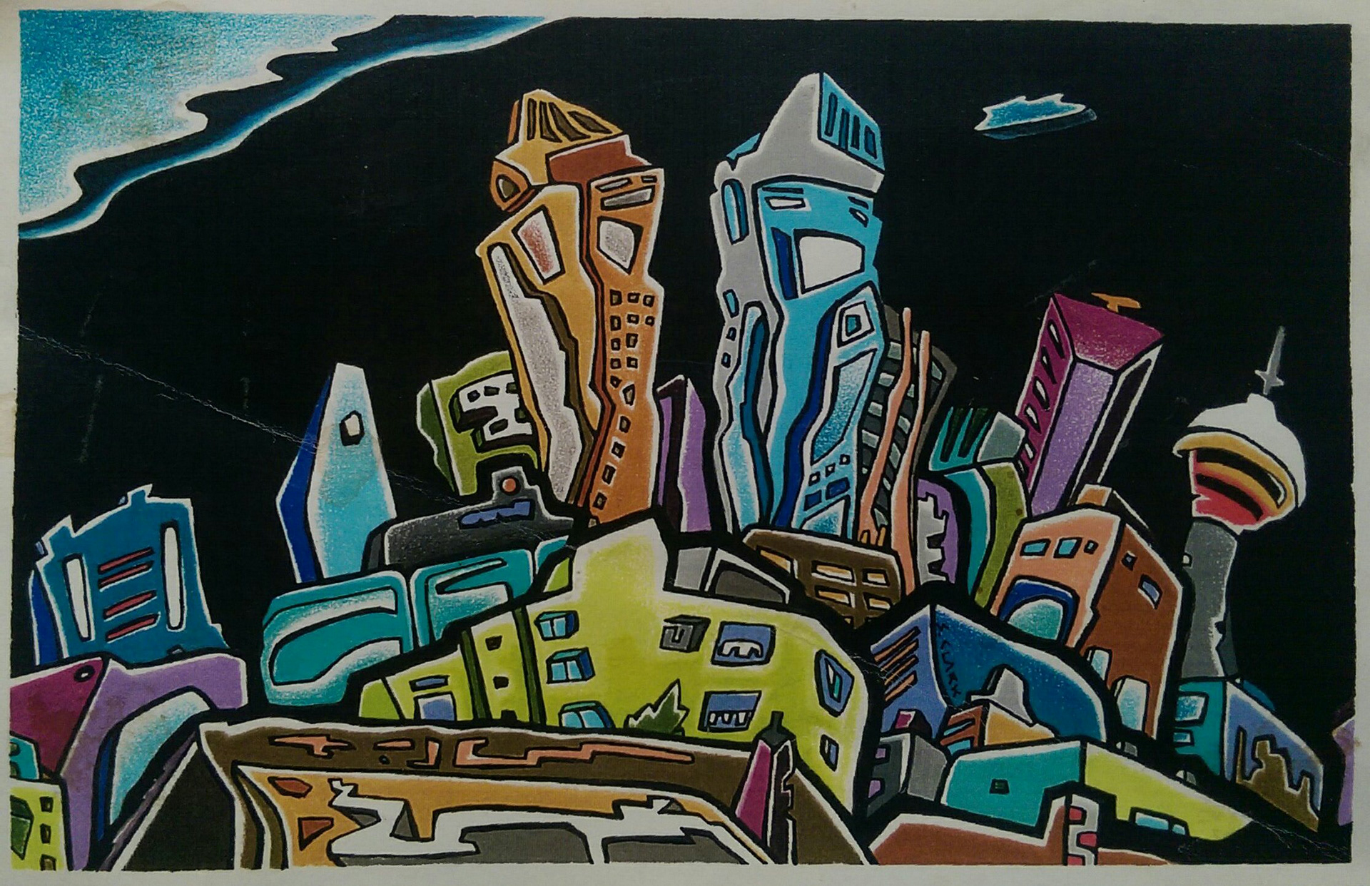 Scott Clark - LIT ART SHOW JULY 2001