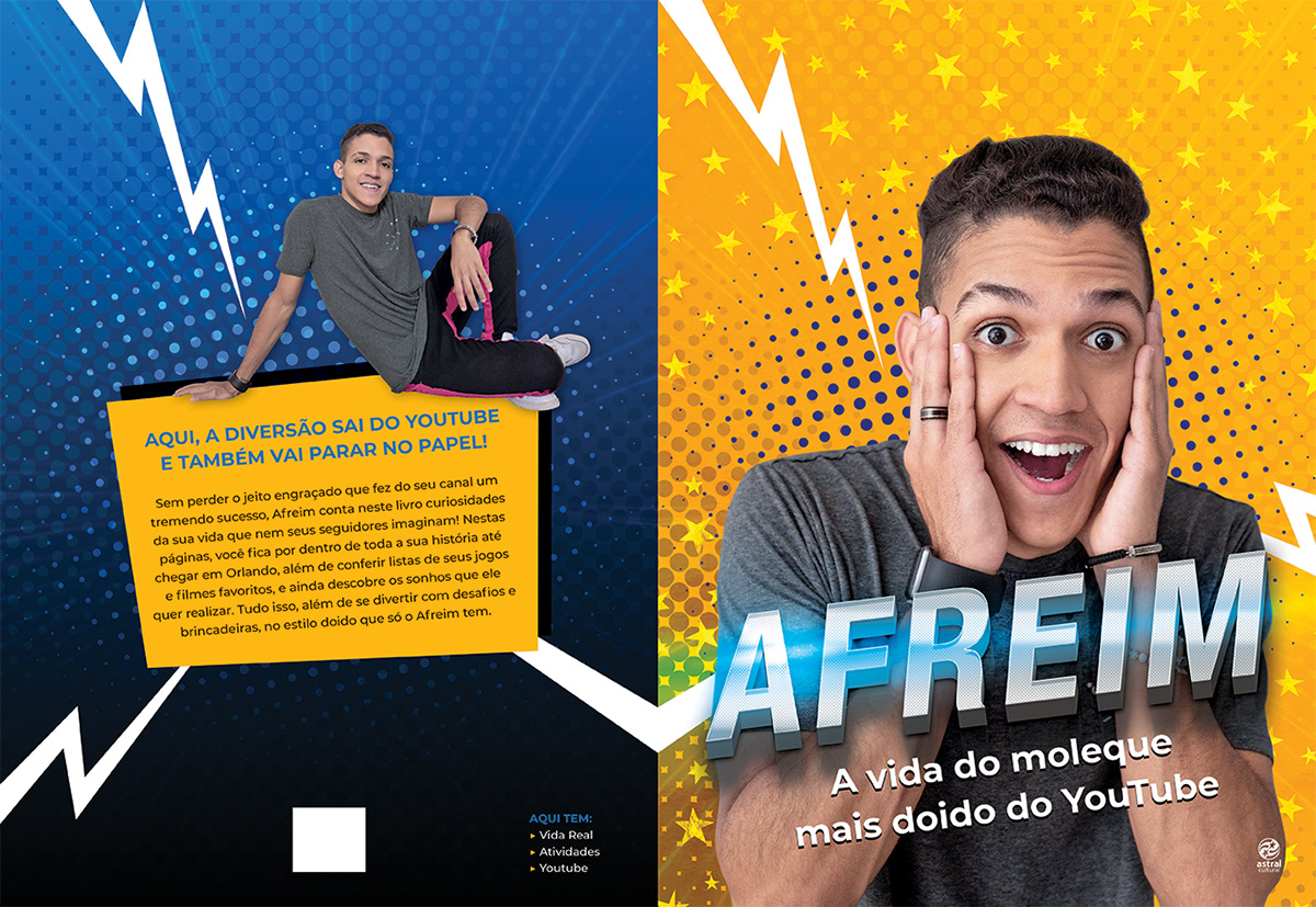 Renata Vidal - Cover design of "Afreim"