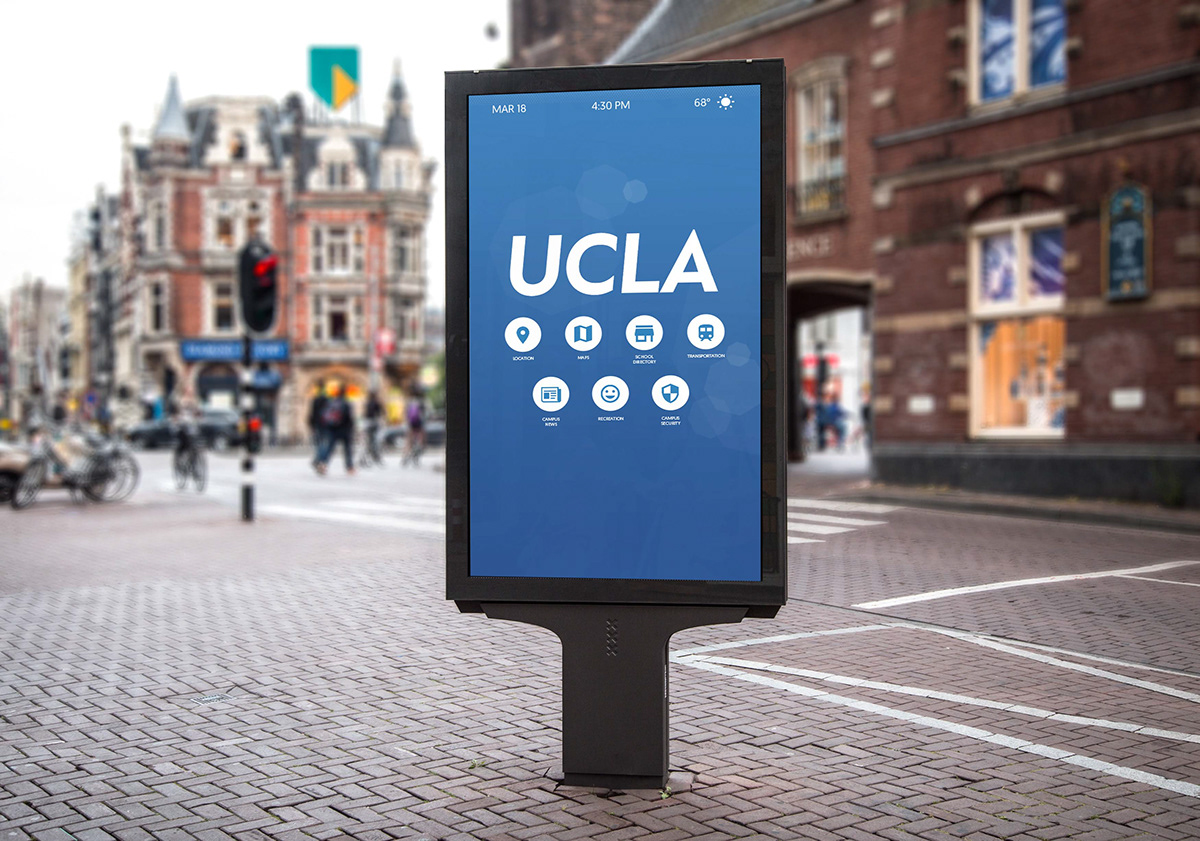 Jonathan Riley - Campus Kiosk UI Design