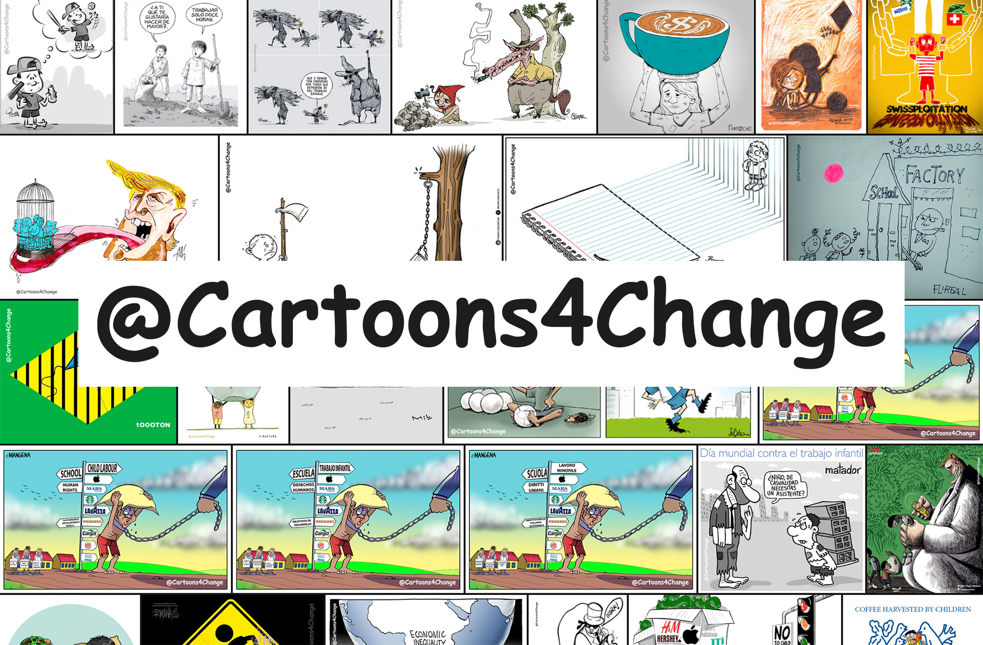 Cartoons For Change - Contact
