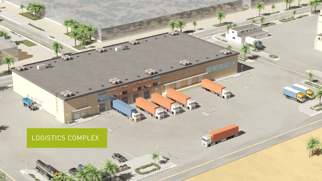 motion design - Food Claster Presentation