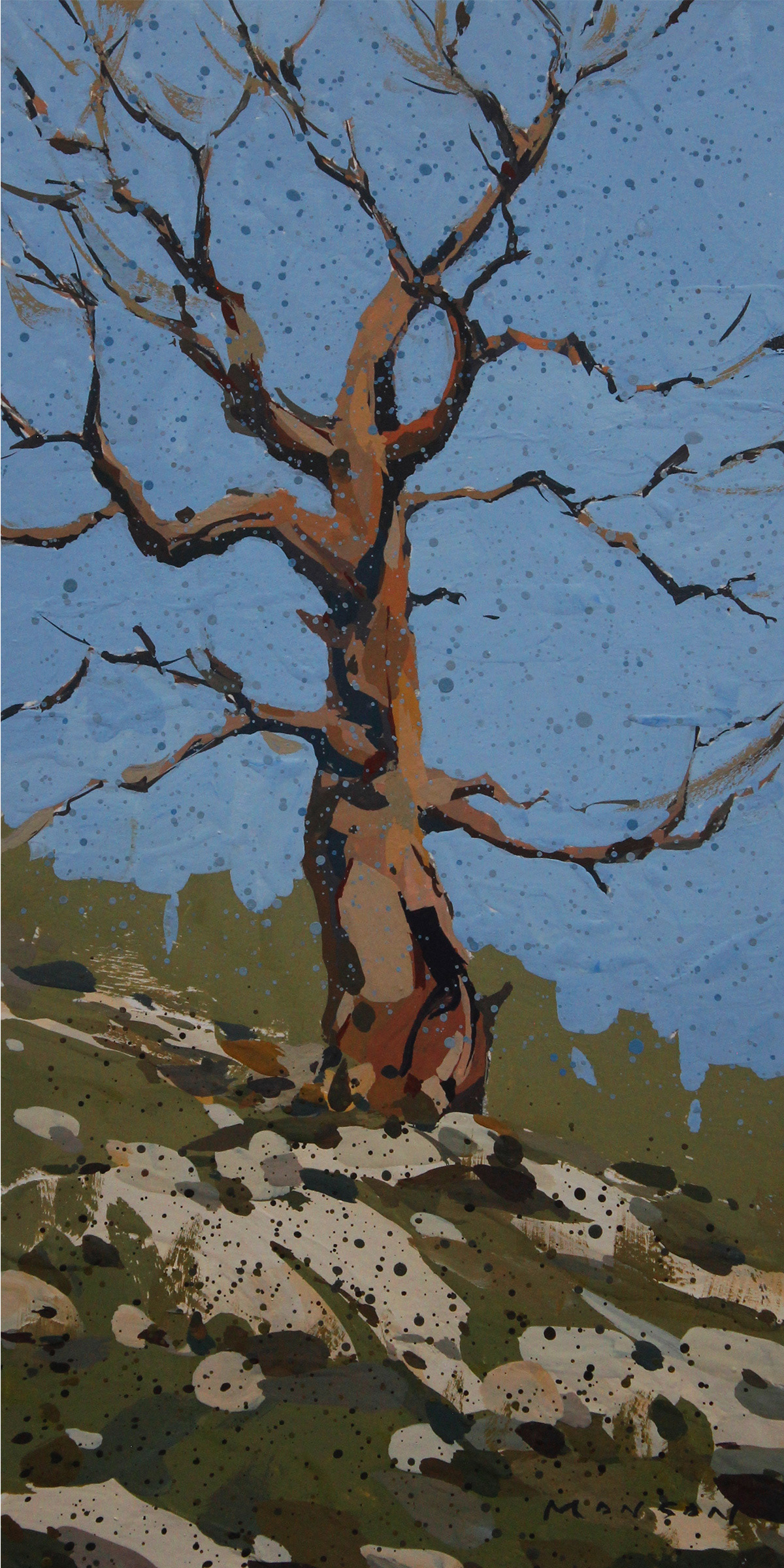 Alec Monson - Gouache Paintings