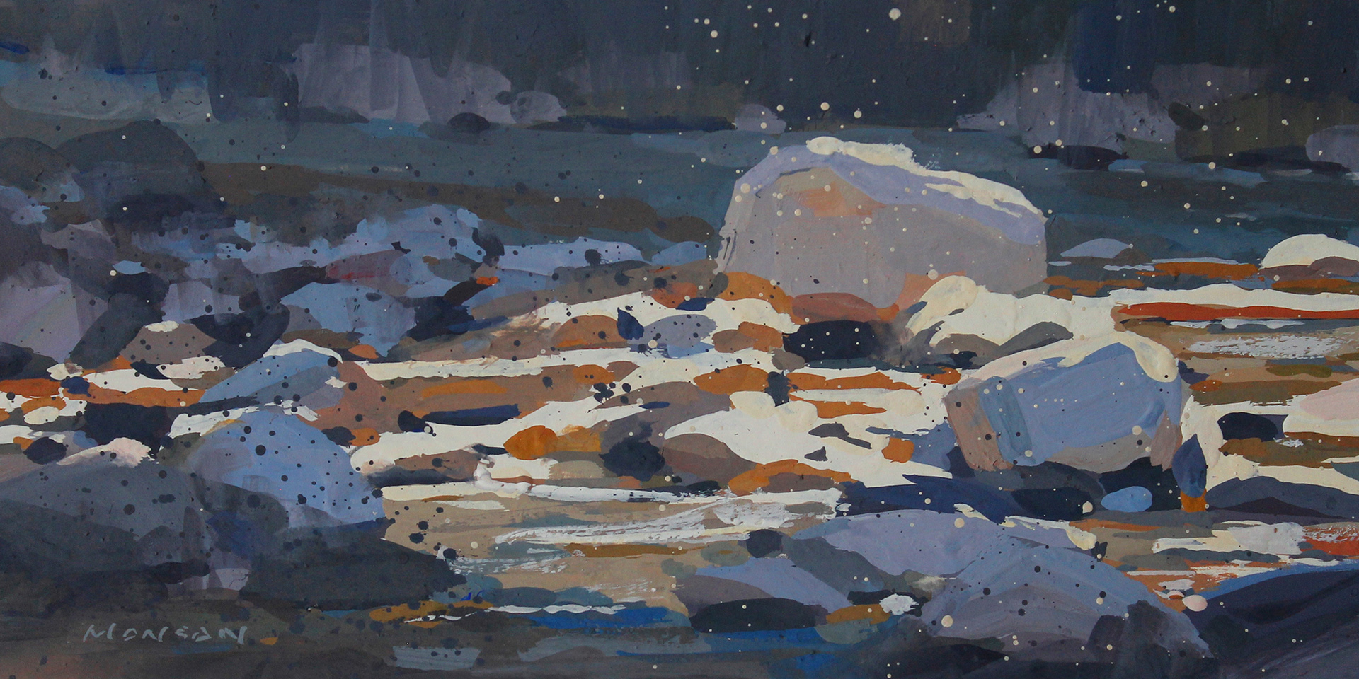 Alec Monson - Gouache Paintings