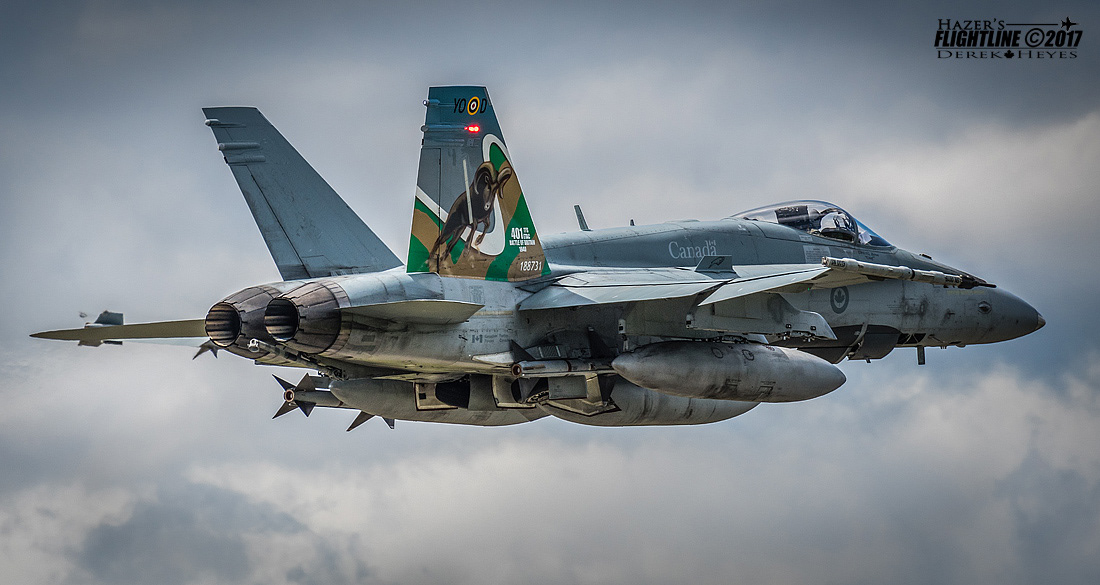 HAZER'S FLIGHTLINE - CF-18 HORNET