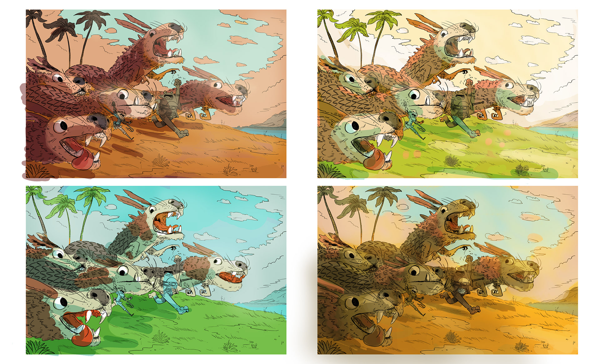 Tim Probert - Seaside Dragons