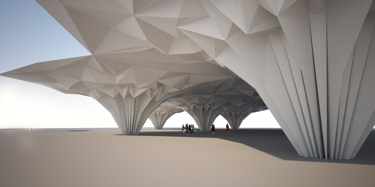 Tal Friedman - parametric architecture - folding architecture