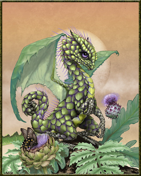 Stanley Morrison - Garden Dragons