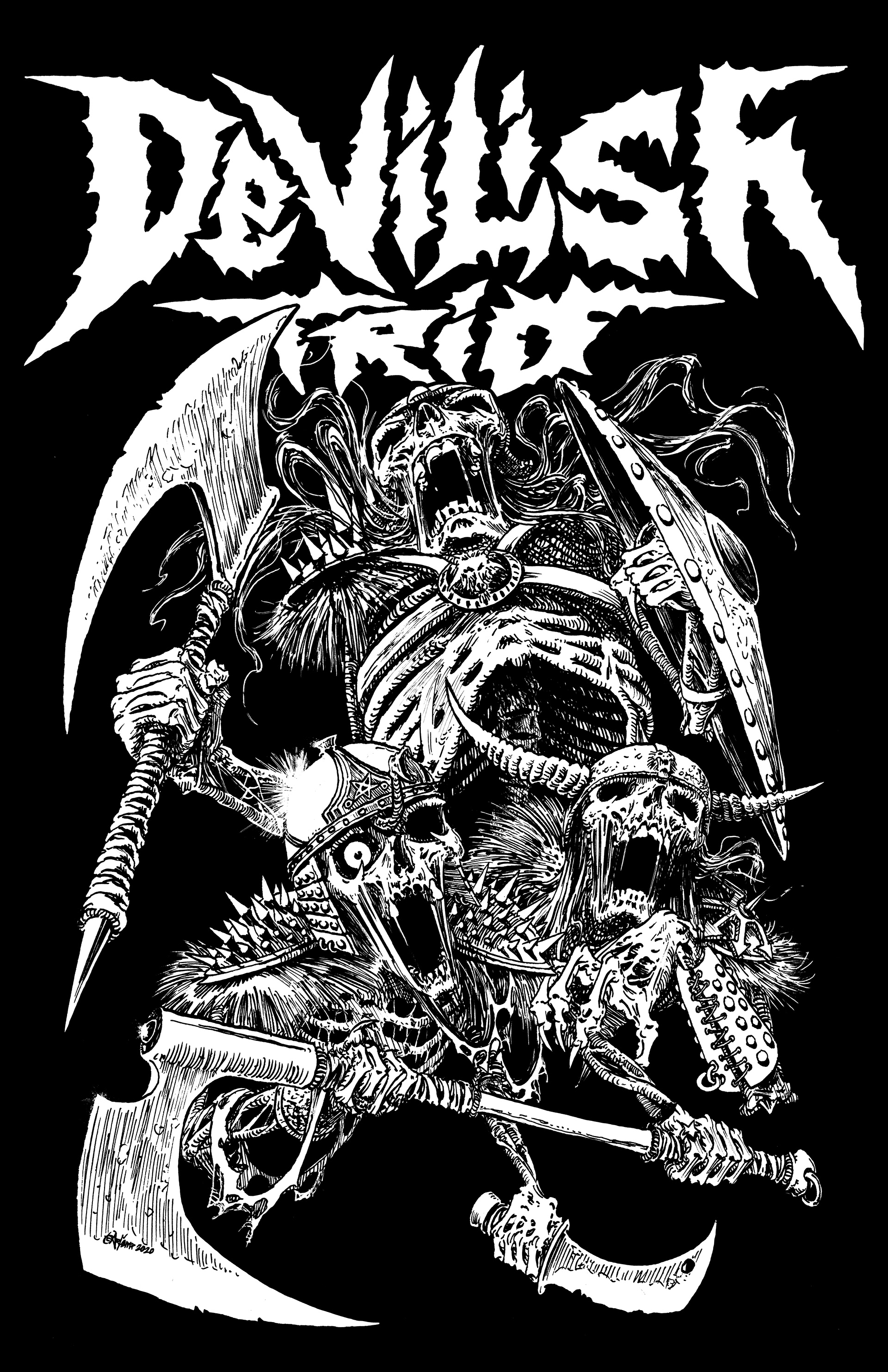 Defame - Devilish Trio