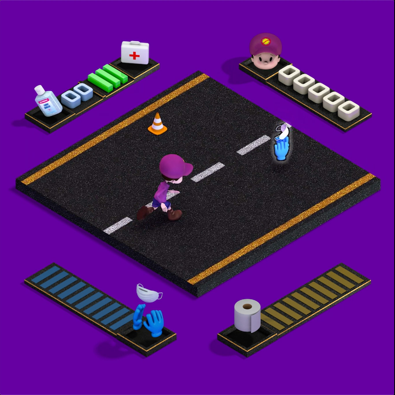 Pixel:8 Studio - Escher's Relativity Loop