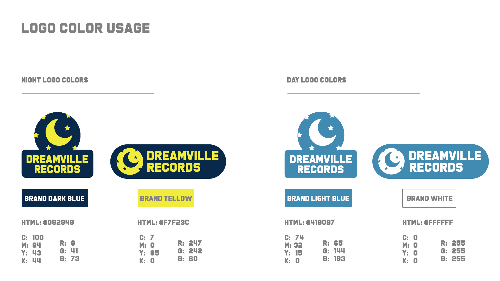 Ahmed Riched - Dreamville Records Brand Redesign